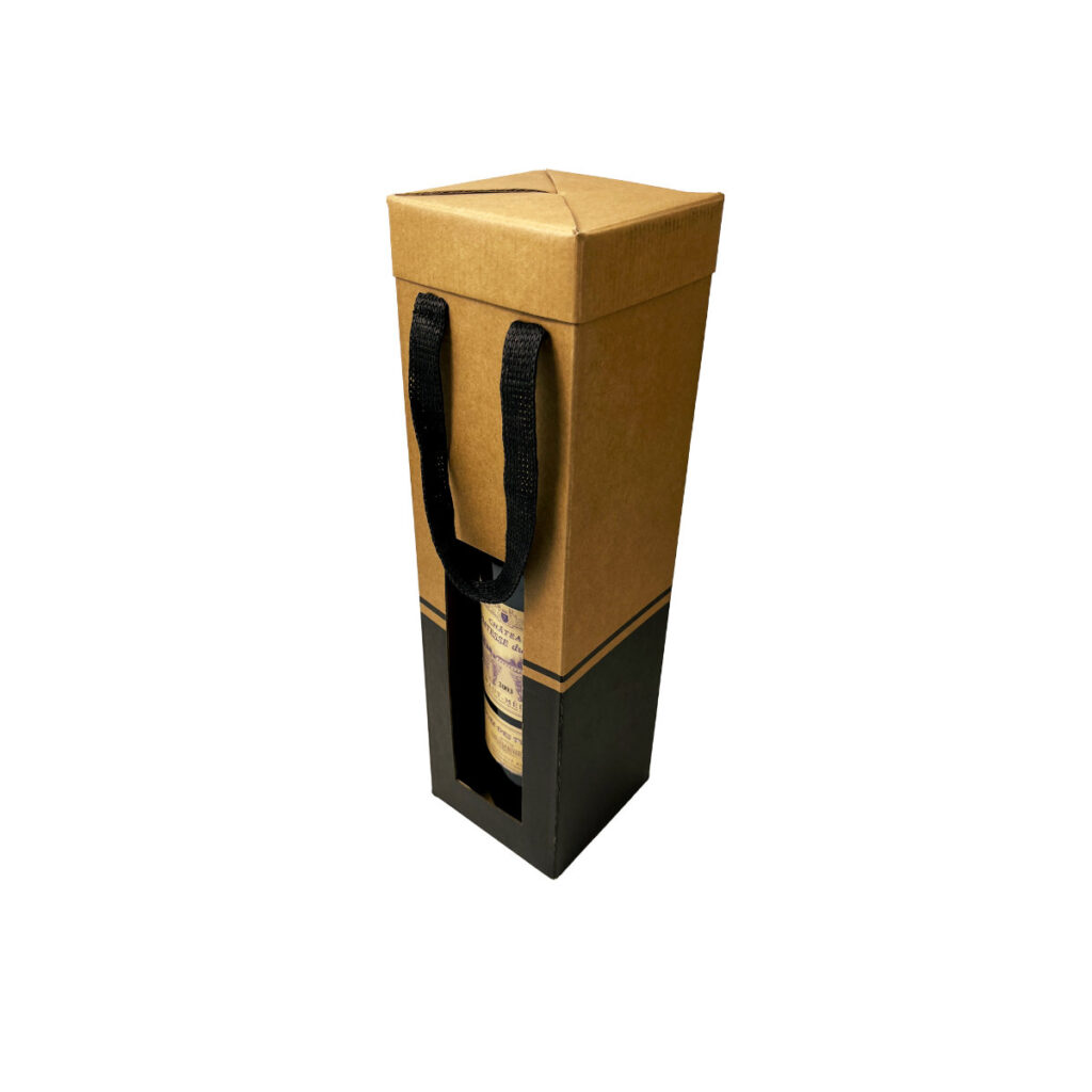 Créastyl Pop-Up Line bags for 1 bottle per 100 | Furodet Emballages